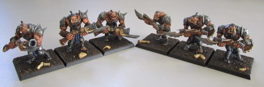 Mantic Ogre Shooters – Blunderbuss and Crossbows – Finished! | Azazel's ...