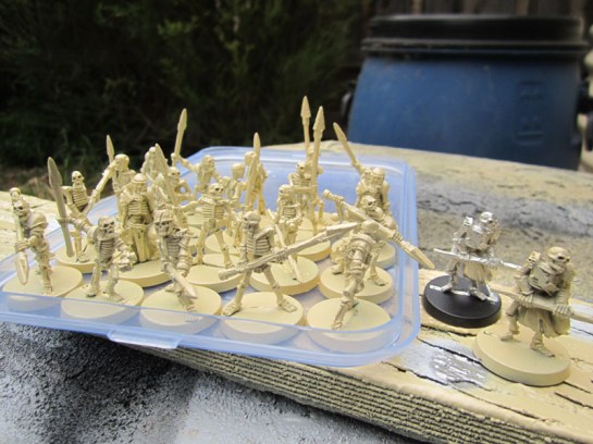 Painting Skeletons – A Warm Bone Tutorial. | Azazel's Bitz Box.