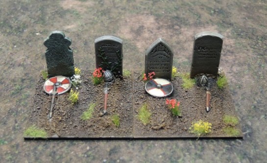Making a Cemetary – Part 1: Renedra and Grendel Graves. | Azazel's Bitz ...