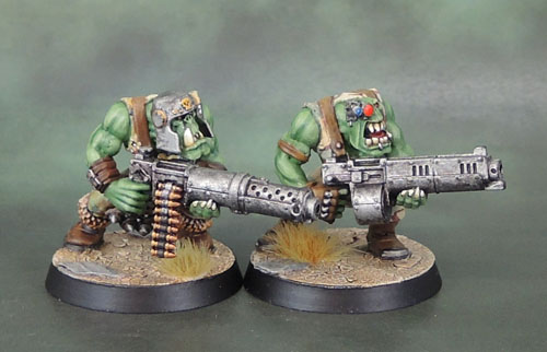WAAAAGH! Pt.2: 40k Ork Slugga & Big Shoota Boyz. | Azazel's Bitz Box.