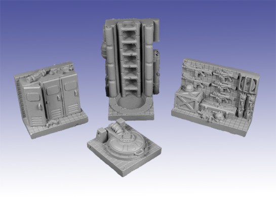 Necromunda Scenery, Scotia Grendel Hatches – and a random bit of Resin ...