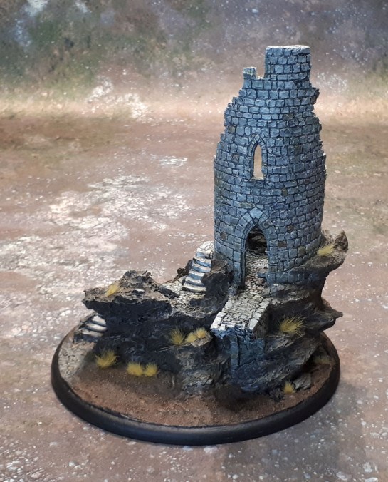 Ruined Watchtower: January Terrain 2019 | Azazel's Bitz Box.