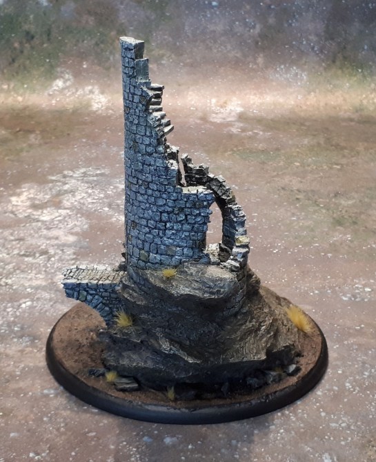 Ruined Watchtower: January Terrain 2019 | Azazel's Bitz Box.