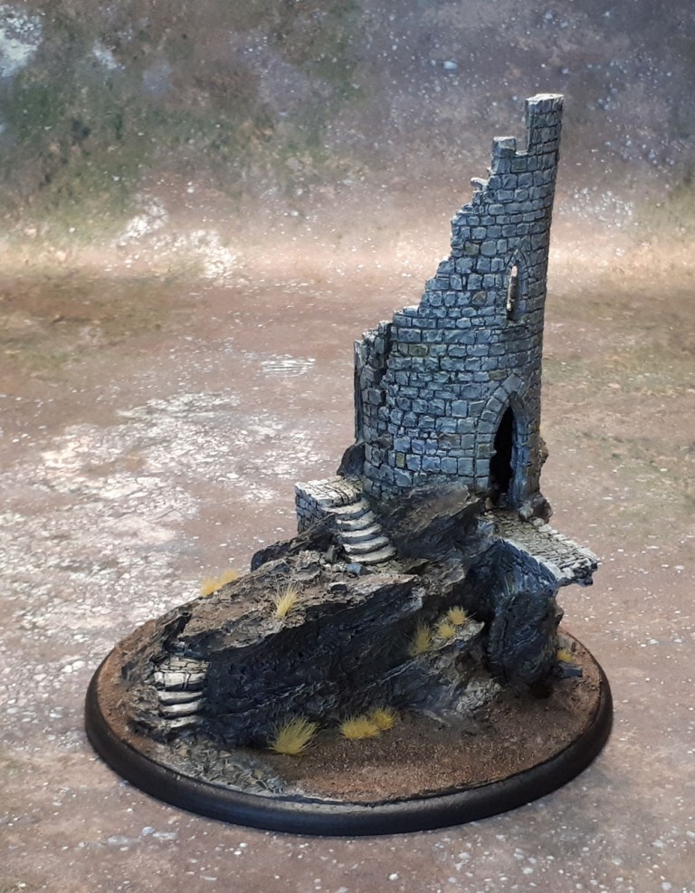 Ruined Watchtower: January Terrain 2019 | Azazel's Bitz Box.