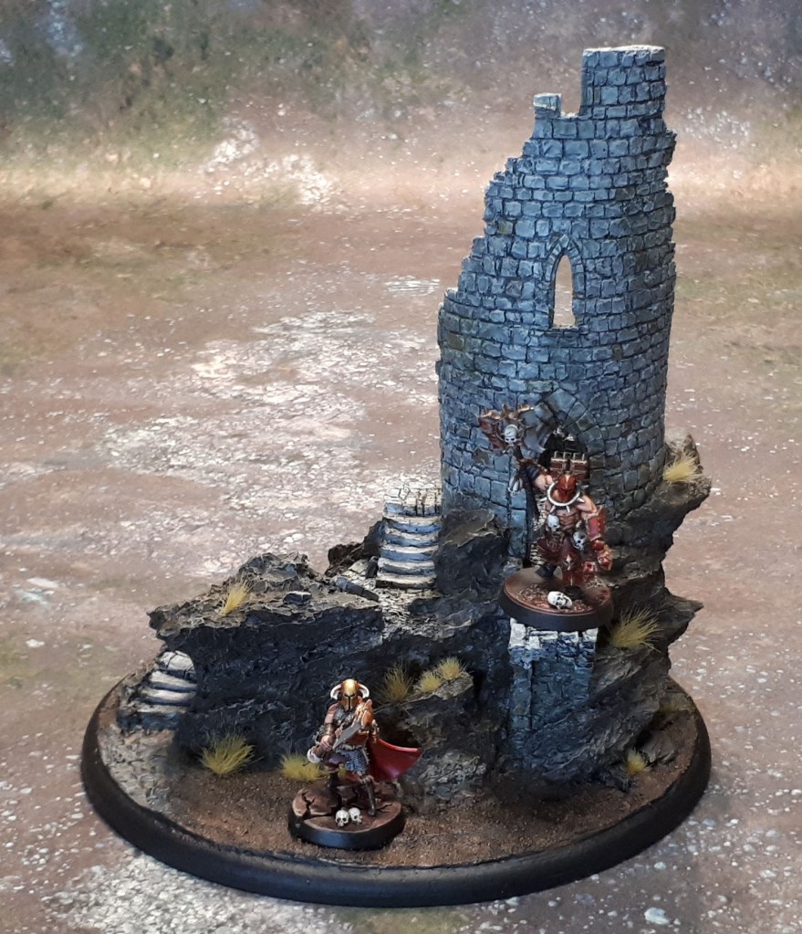 Ruined Watchtower: January Terrain 2019 | Azazel's Bitz Box.