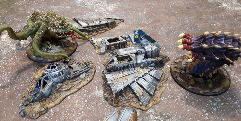 Battle for Macragge Crashed Aquila Lander (40k 4th Ed Starter Set ...