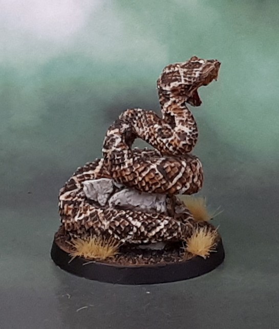 Reaper Bones 44078: Giant Snake | Azazel's Bitz Box.