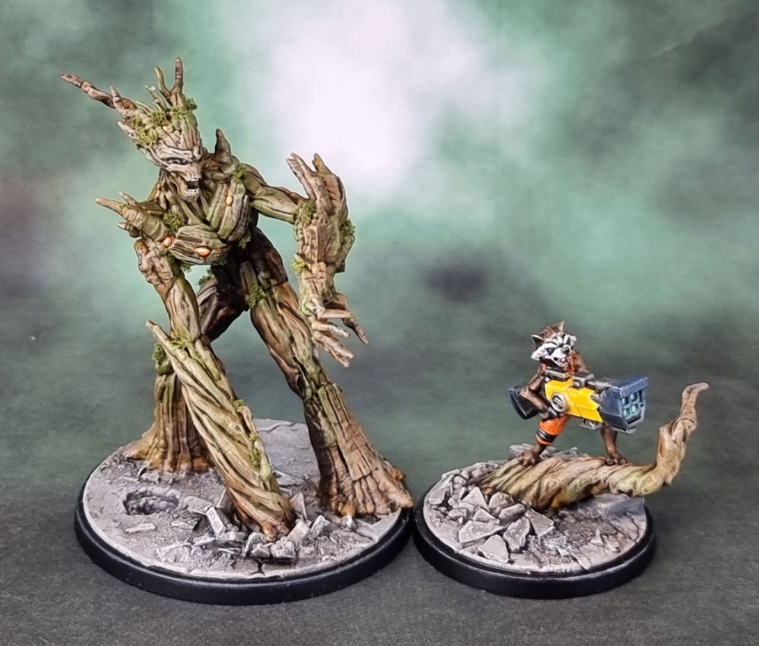 Marvel Crisis Protocol: Rocket and Groot | Azazel's Bitz Box.
