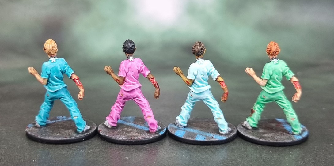 December of Zombies: Zombicide 1st Edition: VIP Zombies – Scrubs, Goths ...