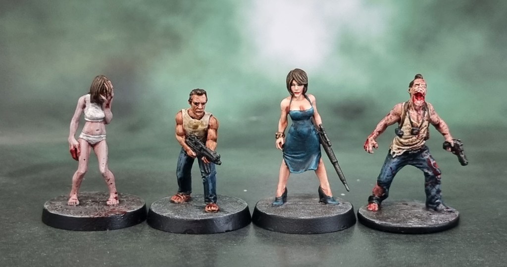 December of Zombies: Proxy Zombicide Survivors “Nick Walker” and “Ivy” from Hasslefree and ...