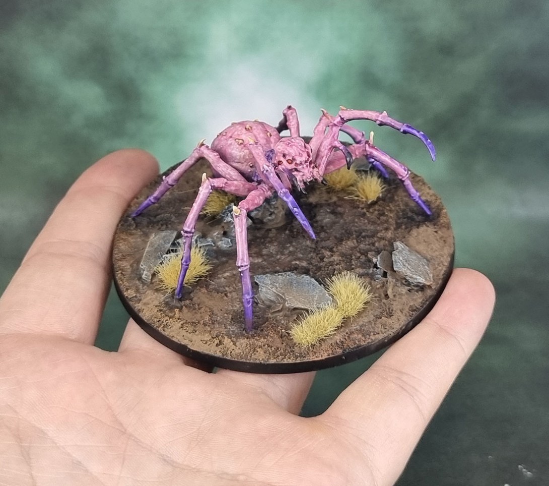 Massive Darkness: Giant Spider #Monstermarch7 | Azazel's Bitz Box.