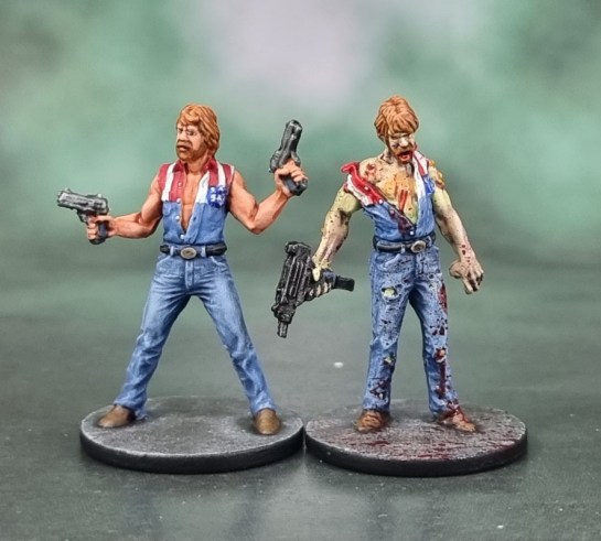 Zombicide Survivors “Leroy” (Mr. T) & “Chaz” (Chuck Norris) | Azazel's ...