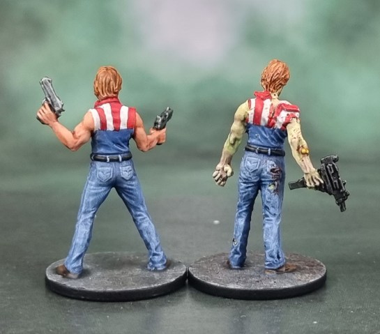 Zombicide Survivors “Leroy” (Mr. T) & “Chaz” (Chuck Norris) | Azazel's ...