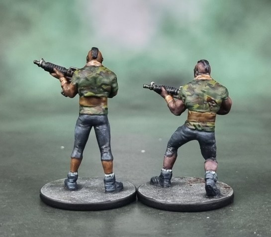 Zombicide Survivors “Leroy” (Mr. T) & “Chaz” (Chuck Norris) | Azazel's ...