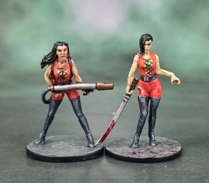Zombicide Gaming Night #1 and #2 Survivors “Kyoko” (Lucy Liu as Alex ...
