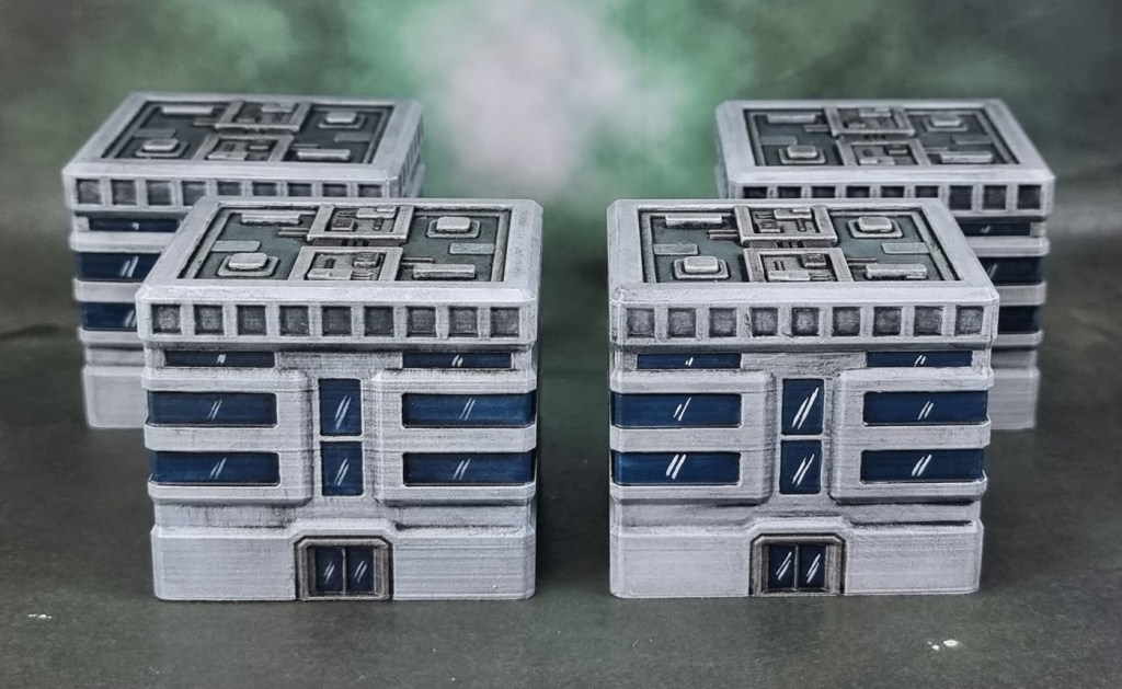 Shiaic3D 6mm Game Box Storage Terrain – Example Building | Azazel's ...